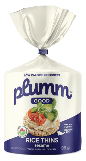 Rice Cake Thins – Plumm Good Organic Rice Cakes